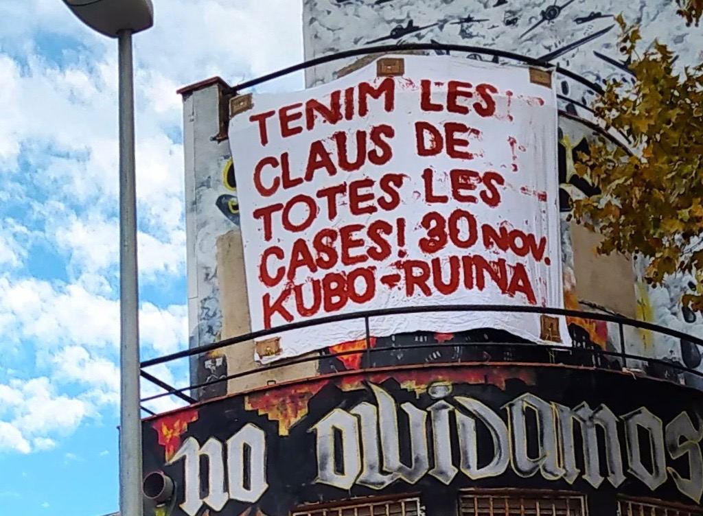 El Kubo i la Ruïna acaparen les mirades del moviment per l'habitatge ... El Kubo i la Ruïna acaparen les mirades del moviment per l'habitatge ...
